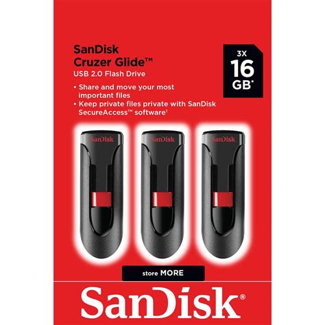 SanDisk® 16GB USB 3 Pack - USB Flash Drives