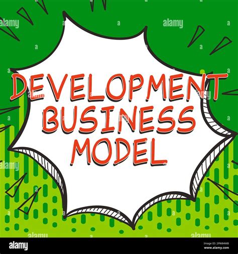 Inspiration Showing Sign Development Business Model Word Written On