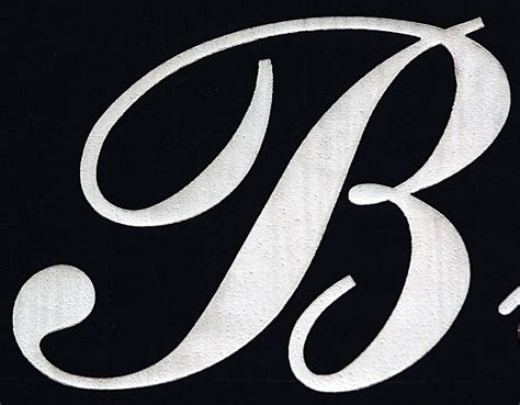 Script Capital Letter B On An Awning New York NY Flickr