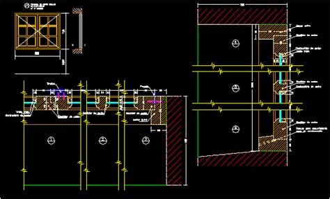 Wood Window Detail DWG Detail For AutoCAD Designs CAD