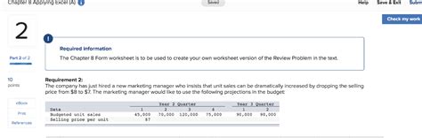 solved chapter 8 applying excel a i help subm saved save and