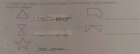 1 Classify Each Figure As A Convex Polygon A Studyx