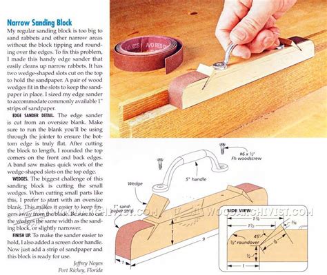 Make Sanding Block WoodArchivist