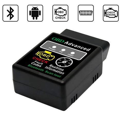Hh Obd Elm327 Bluetooth Obd2 Obdii Can Bus Check E Vicedeal