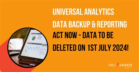 Universal Analytics Data Backup And Reporting