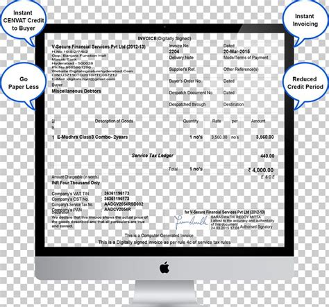 Invoice Digital Signature Tax Receipt Accounting Png Clipart Accounting Area Brand Computer