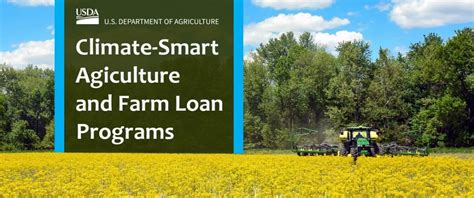 Usda Reminds Producers Of Climate Smart Opportunities Using Farm Loan