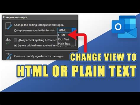 Outlook Rich Text Vs Html