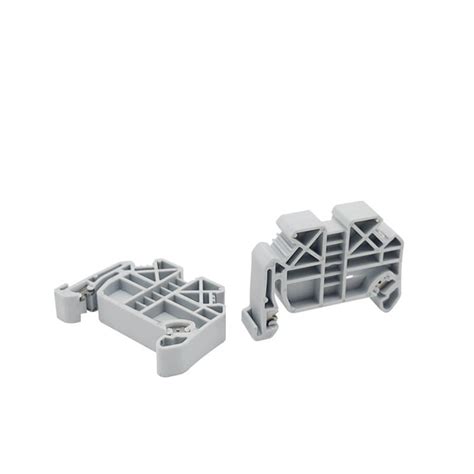 Plastic Rail Terminal Block End Bracket Stopper Rapid Prototyping Low Volume Manufacturing