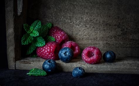 배경 화면 블루 베리 라스베리 딸기 2880x1800 그림 이미지