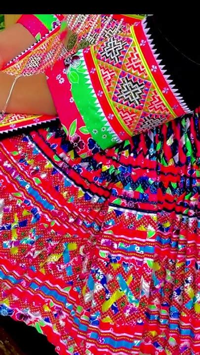 Most Beautiful Paj Ntaub Mos Outfit Full Video Link In The Description
