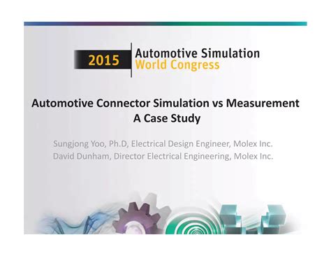 Molex Automotive Connector Simulation Using Ansys Pdf