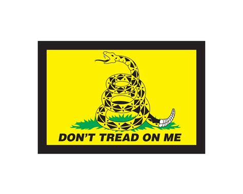 Don T Tread On Me Decal