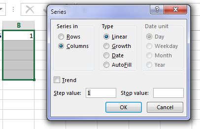 Excel Fill Series My Online Training Hub