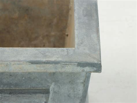 Classical Style Metal Planter Boxes Ebth