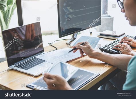 Writing Codes Typing Data Code Technology Stock Photo Shutterstock