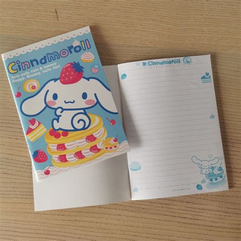 Cinnamoroll Notebook Writing Pad Mini Notepad Sheet Hobbies And Toys
