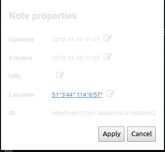 Information Popup On Dark Theme Has Wrong Colored Text Issue 990 Laurent22 Joplin GitHub