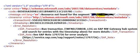 Solved Problem In Creating A Gateway Service SAP Community