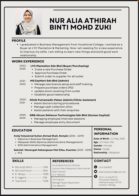 Alia Athirah On Linkedin Mencari Kerja Sekitar Kuala Lumpur