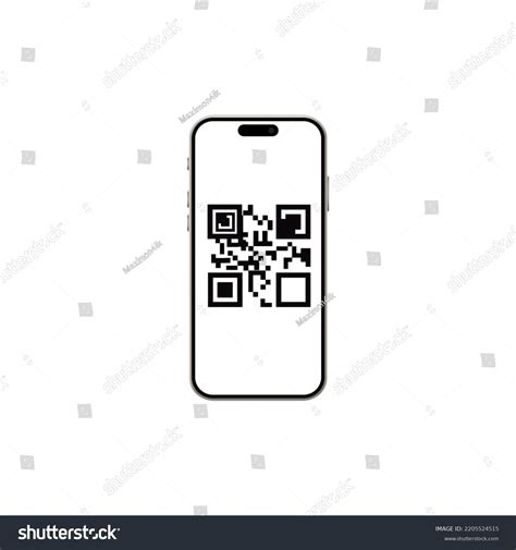Qr Code Set Scan Qr Code Stock Vector Royalty Free 2205524515