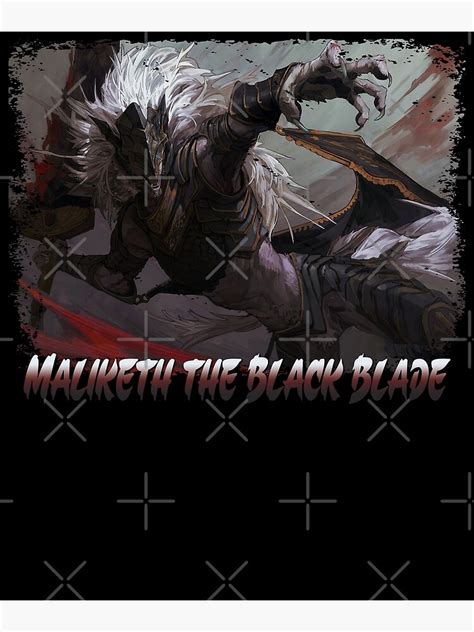 Elden Ring Maliketh The Black Blade Second Form Premium Matte Vertical