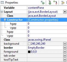 Java Customize JTable Like Eclipse Property Window Stack Overflow