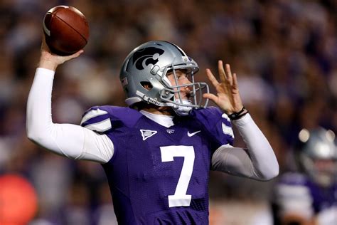 Kansas State Football Collin Klein Will Lead Wildcats To Blowout Win