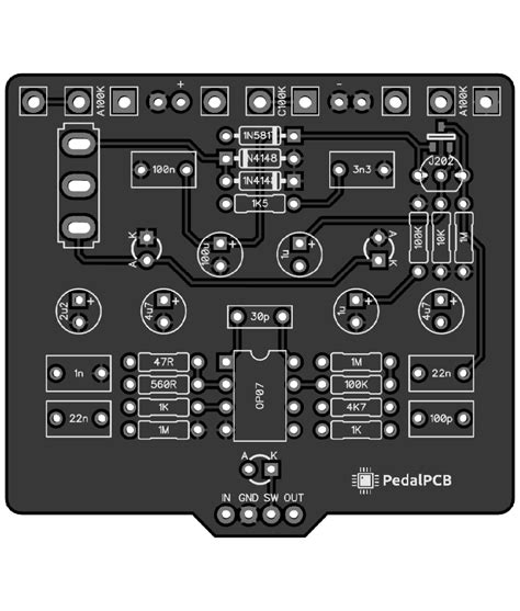 Triad Distortion Pedalpcb Com