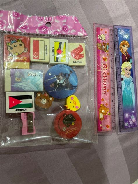Rulers Eraser And Sharpener Everything Else On Carousell