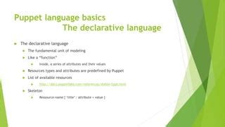 Puppet Training PPT
