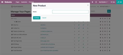 Basic Features Of Odoo 13 Website Builder