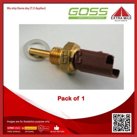 Goss Coolant Temp Sensor For Alfa Romeo Giuliettamito 14l Tb Petrol
