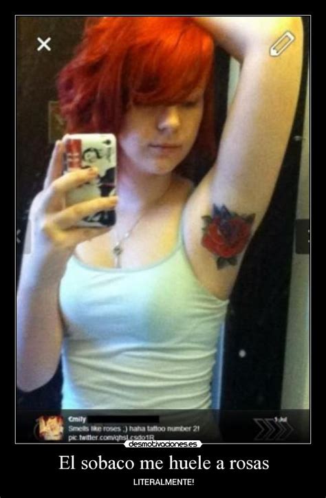 El Sobaco Me Huele A Rosas Desmotivaciones