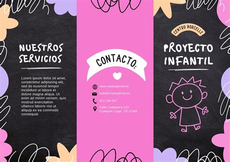 Plantillas De Folletos Escolares Gratis Y Editables Canva