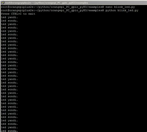 Orange Pi Orange Pi Python Gpio