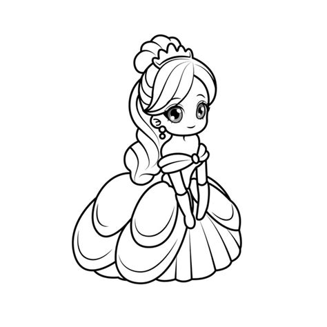 Disney Princess Colouring Page Over 8 Royalty Free Licensable Stock