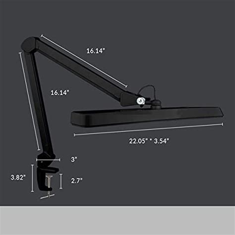 Neatfi New Model XL Lumens LED Task Lamp With Clamp W Super Bright Desk Lamp Pcs