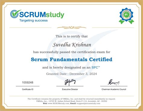 Suvedha Krishnan On Linkedin Scrum Agile Scrummaster Scrumfundamentals Certification…