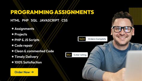 Do Web Html Css Js And Php Programming Assignments By Kardikdigital Fiverr