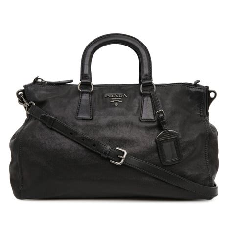 프라다 다이노 비텔로 탑핸들 크로스 Bl0743 럭스애비뉴 중고명품 매입 위탁 전문 프라다 Bag 숄더 토트백