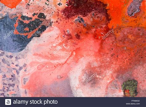 Abstract Painting Color Texture Bright Artistic Background In R Stock Photo Alamy