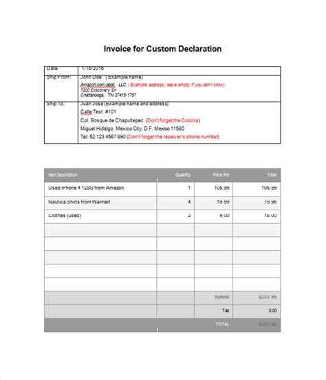 Invoice Templates 15 Free Word Pdf Documents Download