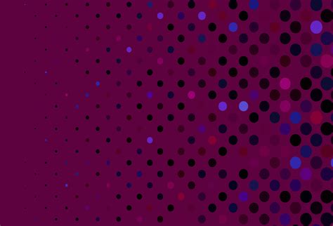Dark Purple Vector Pattern With Spheres 16805044 Vector Art At Vecteezy