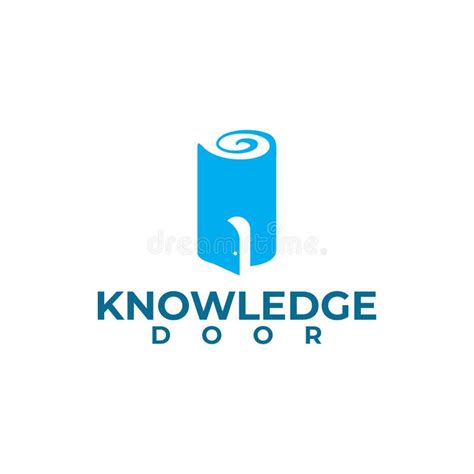 Knowledge Door Education Book Logo Design Stock Vector Illustration Of Culture Dictionary