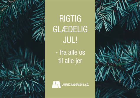 🎄 Lauritz Andersen And Co ønsker Lauritz Andersen And Co
