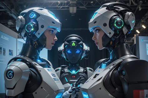 Premium Ai Image Ai Robotics Expo Futuristic Innovations