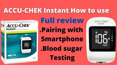 How to Use Accu Chek Instant Blood Glucose Meter Step by Step Guide Смотреть онлайн в