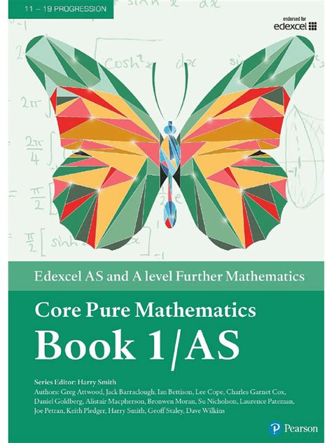 Edexcel As And A Level Further Mathematics Core Pure Mathematics Book 1 As Textbook E Book A