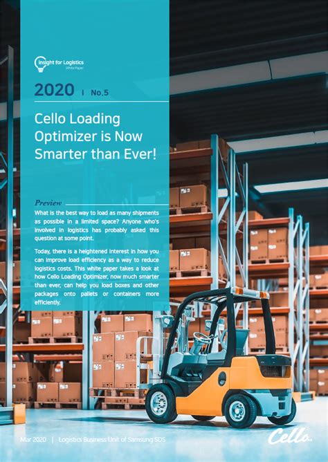 2020 I4l White Paper No5 Cello Loading Optimizer Is Now Smarter Than Ever